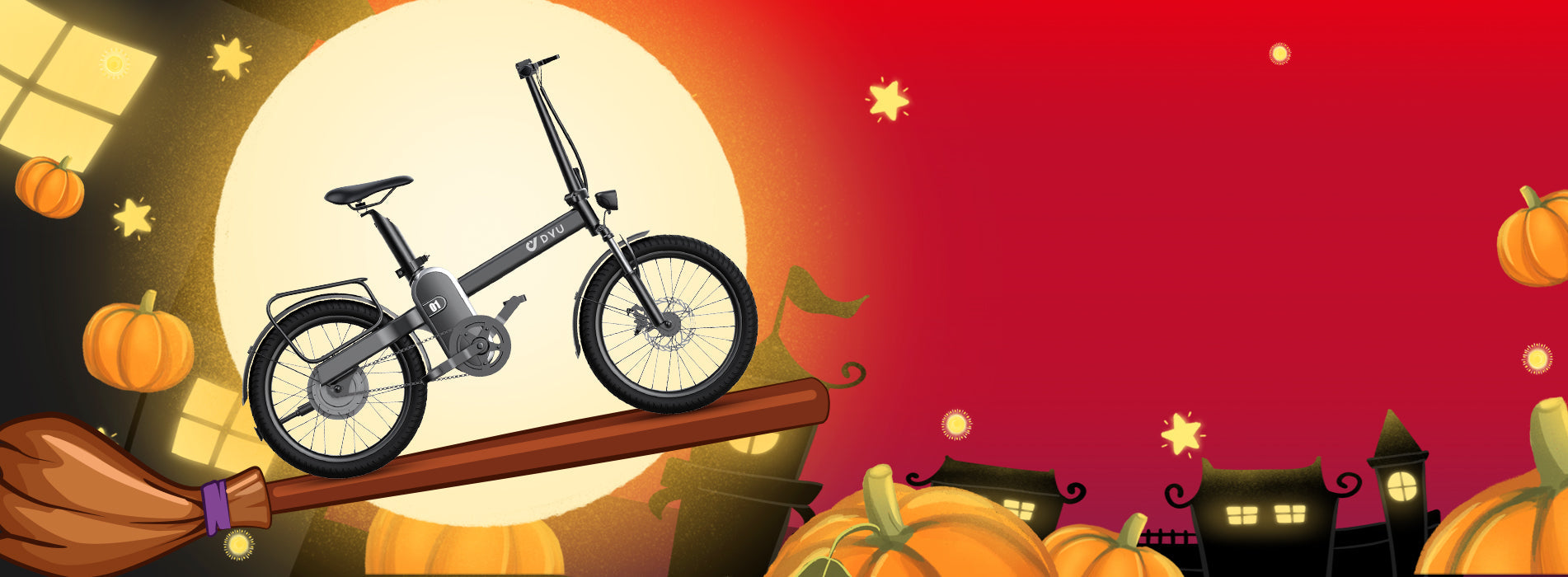 Elevate Your Halloween Fun with DYU Electric Bikes – DYU UK