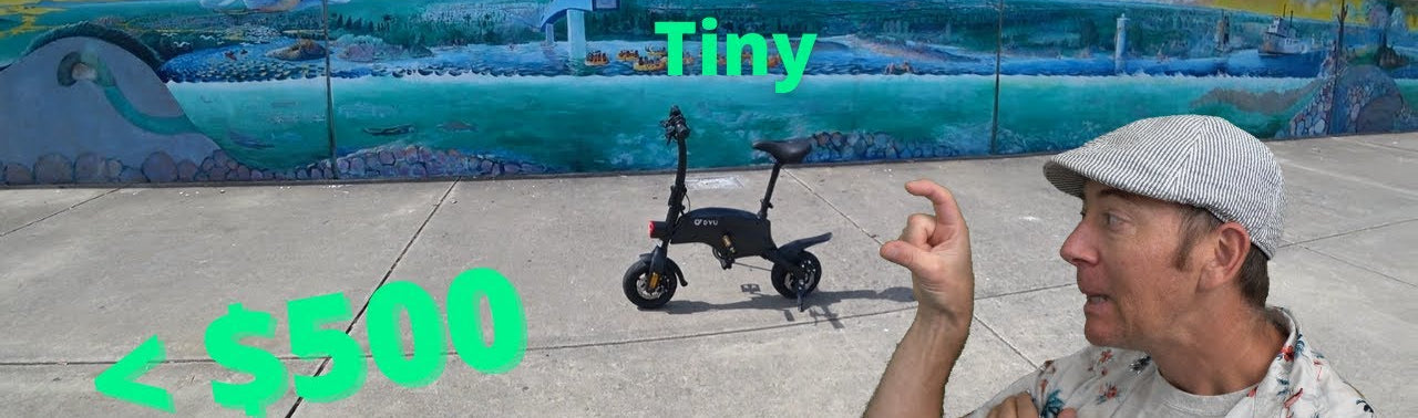 Surprisingly Fun(ny) 15 mile Range DYU S2 E-Bike Review – DYU UK