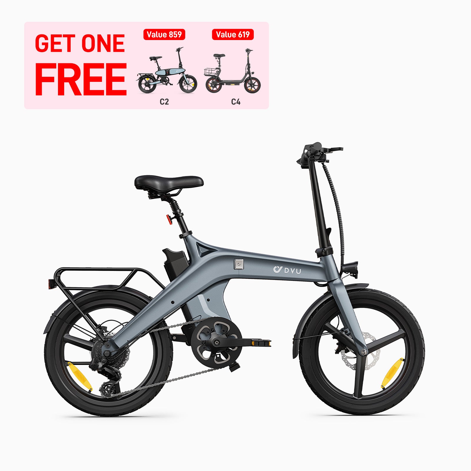 DYU eBike: Fall Sale | Offers up to €300 off | Compact and easily fold ...